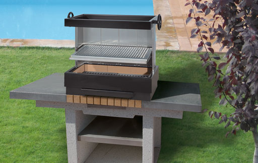 Chimenea Barbacoa metalica Verbena